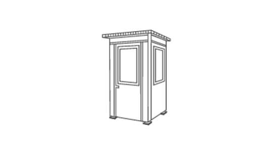 Ticket Booth for Sale - Ticket Booth Rentals - Prefab Stadium Ticket Booths