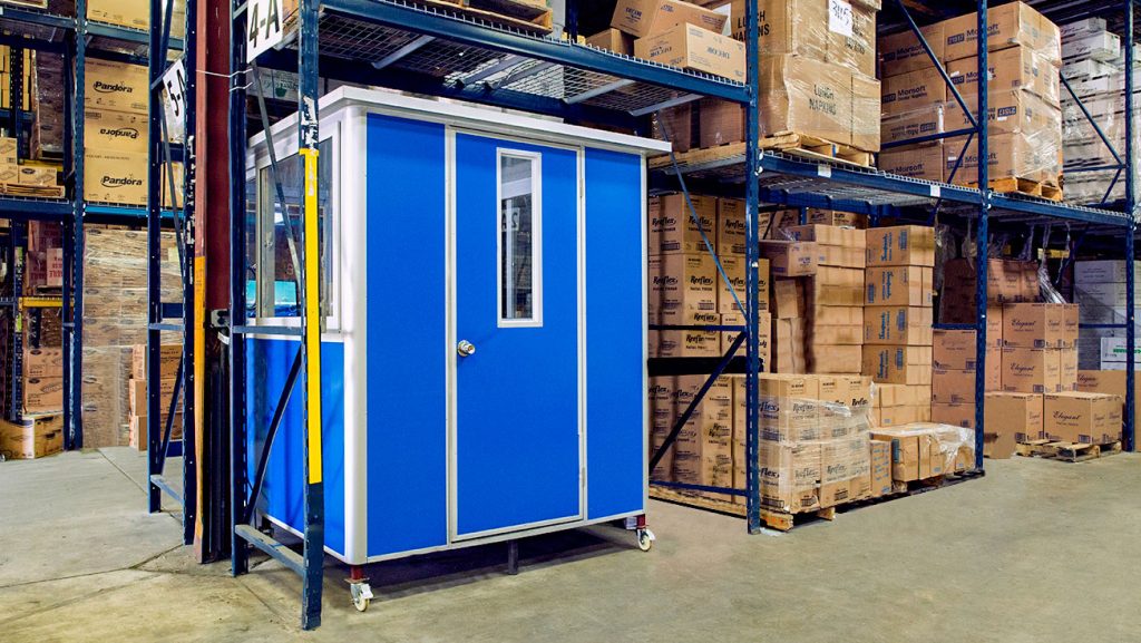 Customizable Prefab Warehouse Office | Guardian Booth