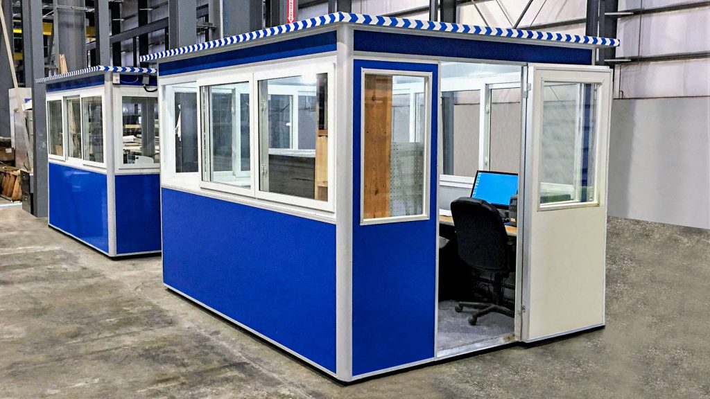 Customizable Prefab Warehouse Office | Guardian Booth