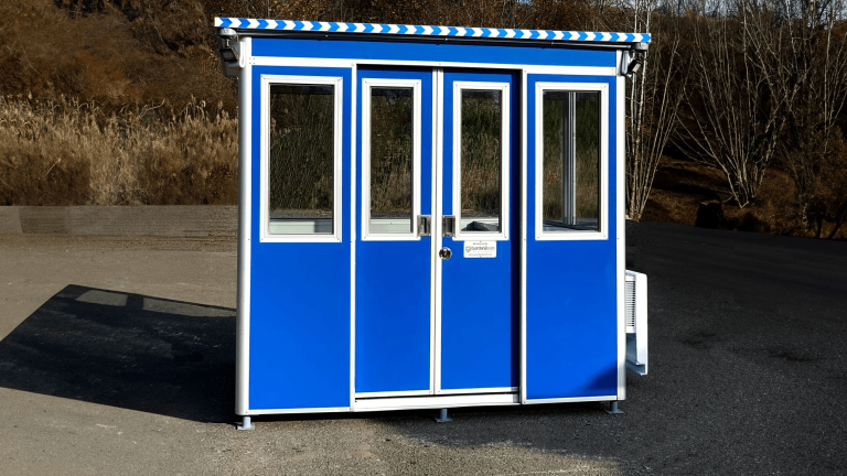Explore Our Prefab Security Guard Booths | Guardian Booth