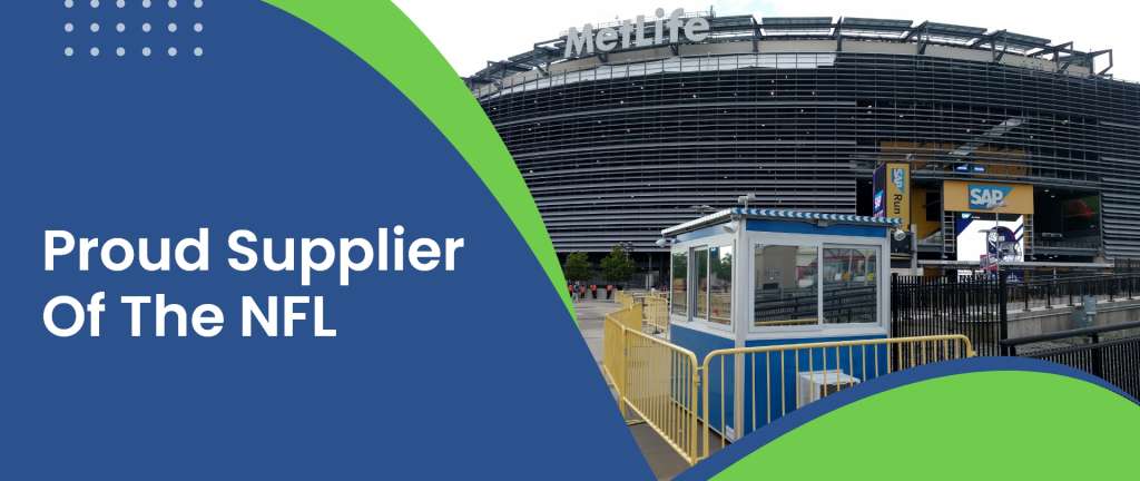 Proud Supplier of the NFL - Guardian Booth