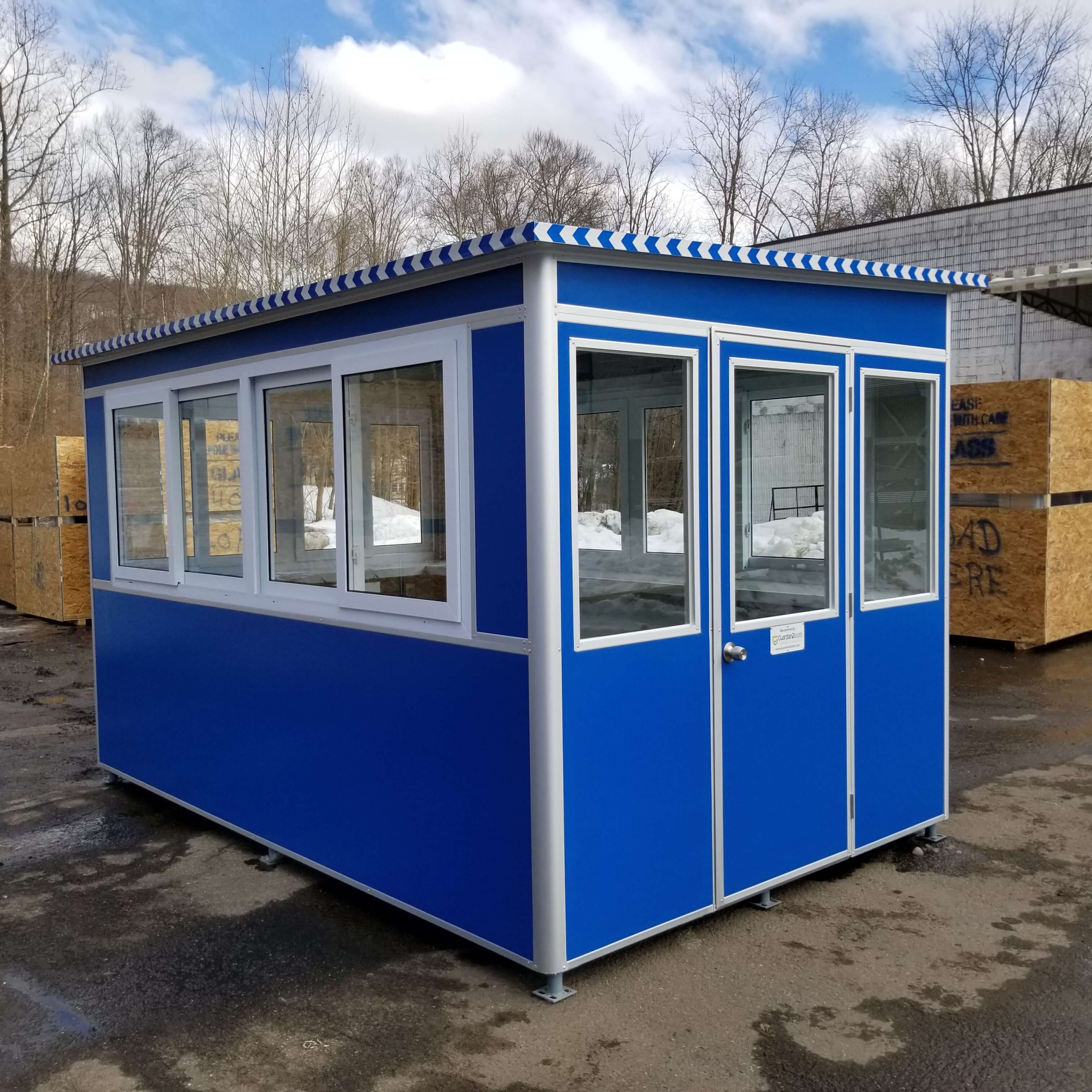 Security Guard Booth 8x12 | Guardian Booth