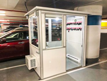 Portable Parking Attendant Booth - Customize to Fit Your Needs