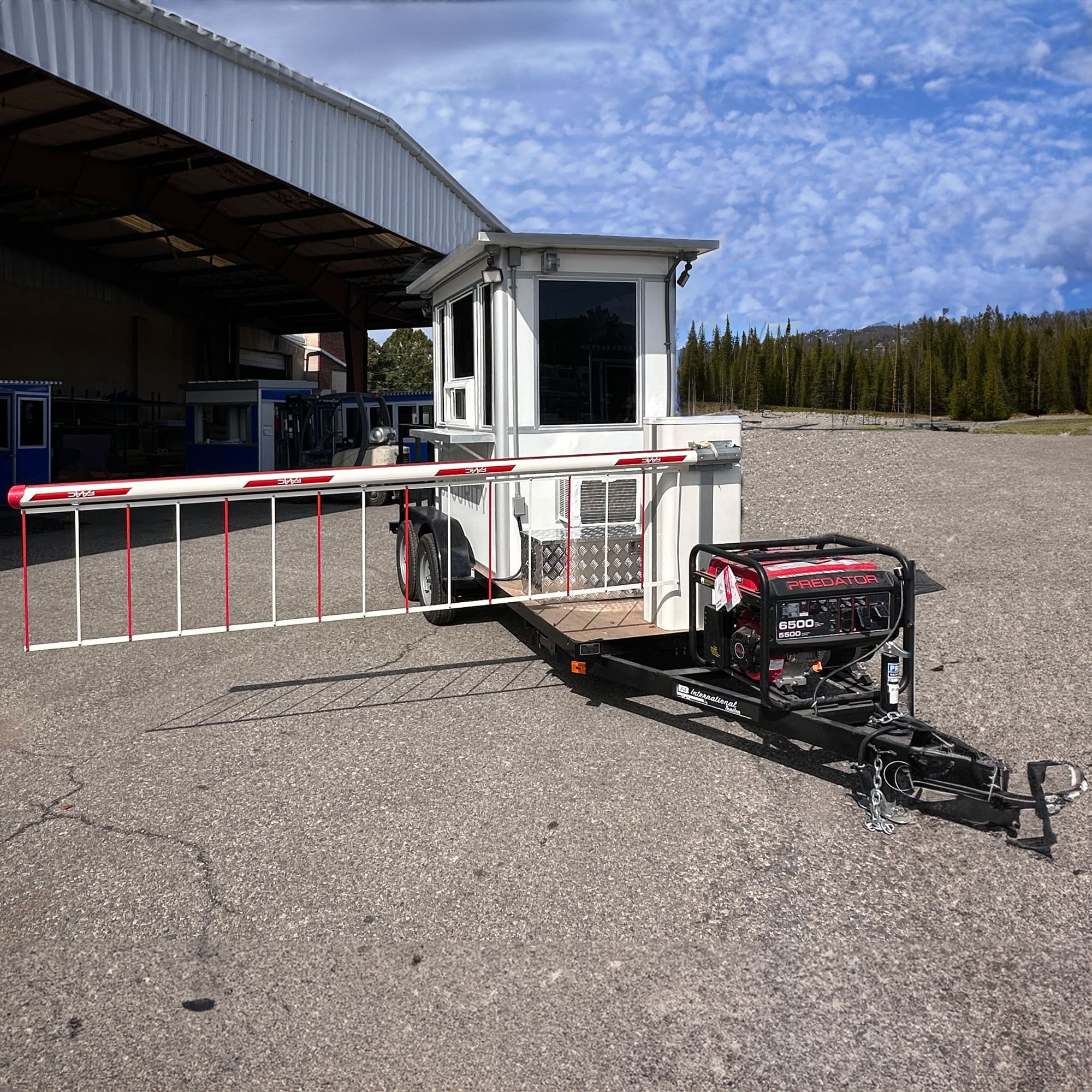 Guard Booths & Shacks for Security Industry