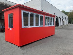 Stadium Press Box: Comfortable, Well-ventilated, and Weatherproof